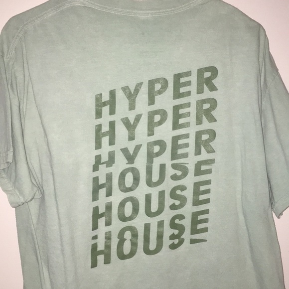 HYPER HOUSE | Shirts | Rare Hyper House Color Changing Tshirt Size L ...